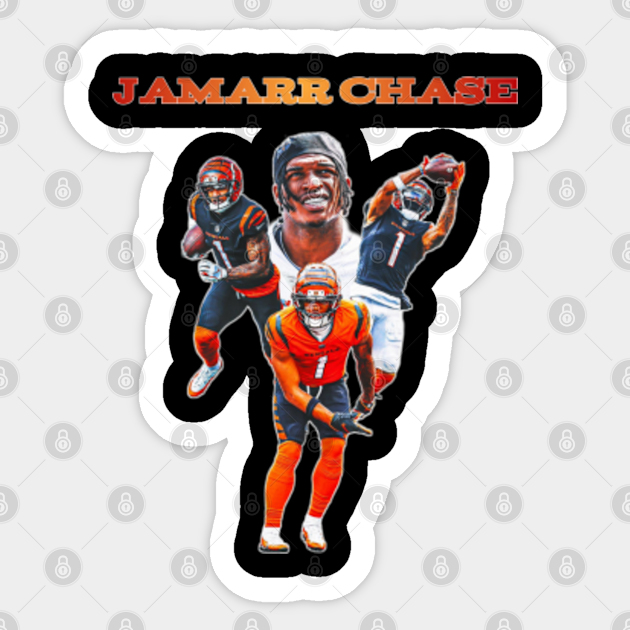 Jamarr Chase Jamarr Chase Sticker Teepublic